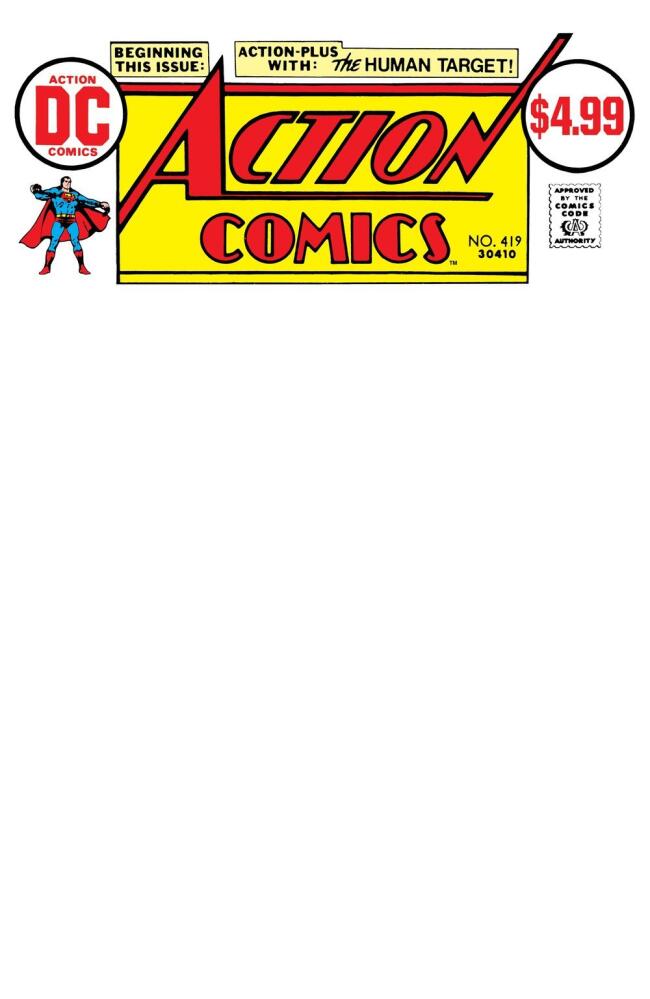 Action Comics #419 - 2026 Facsimile - Blank - CovrPrice.com