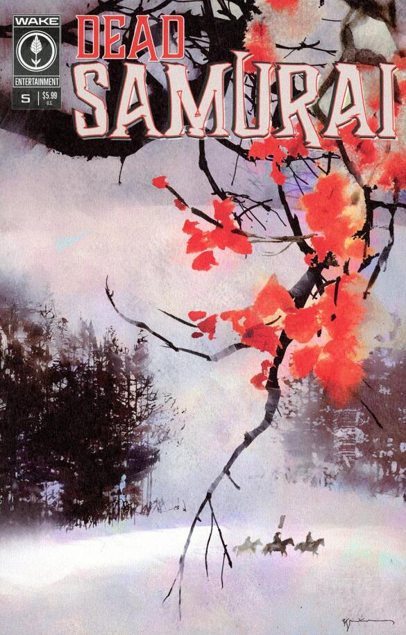Dead Samurai #5 - Bill Sienkiewicz - Regular - CovrPrice.com