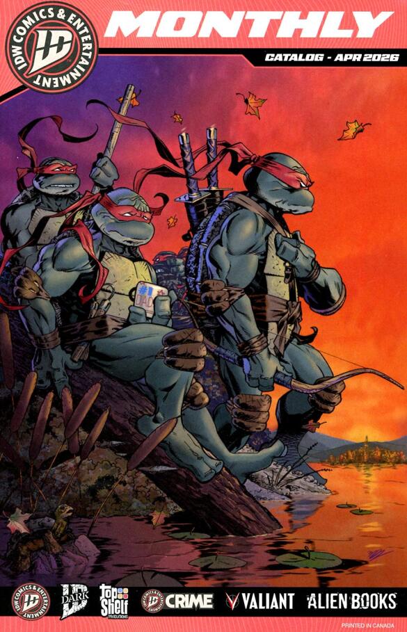 IDW Monthly Title Catalog #2026/04 - April 2026 - CovrPrice.com